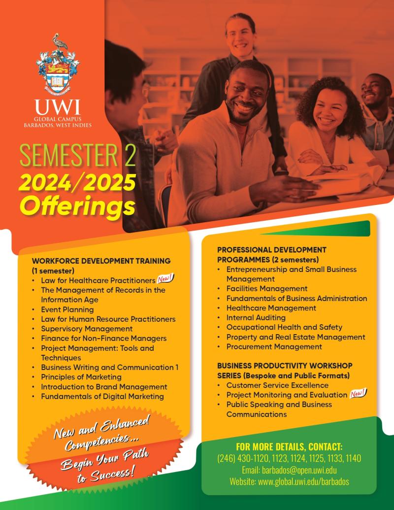 Local Programmes | UWI Global Campus